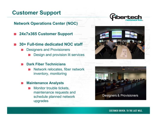 Fibertech Networks Overview | PPT