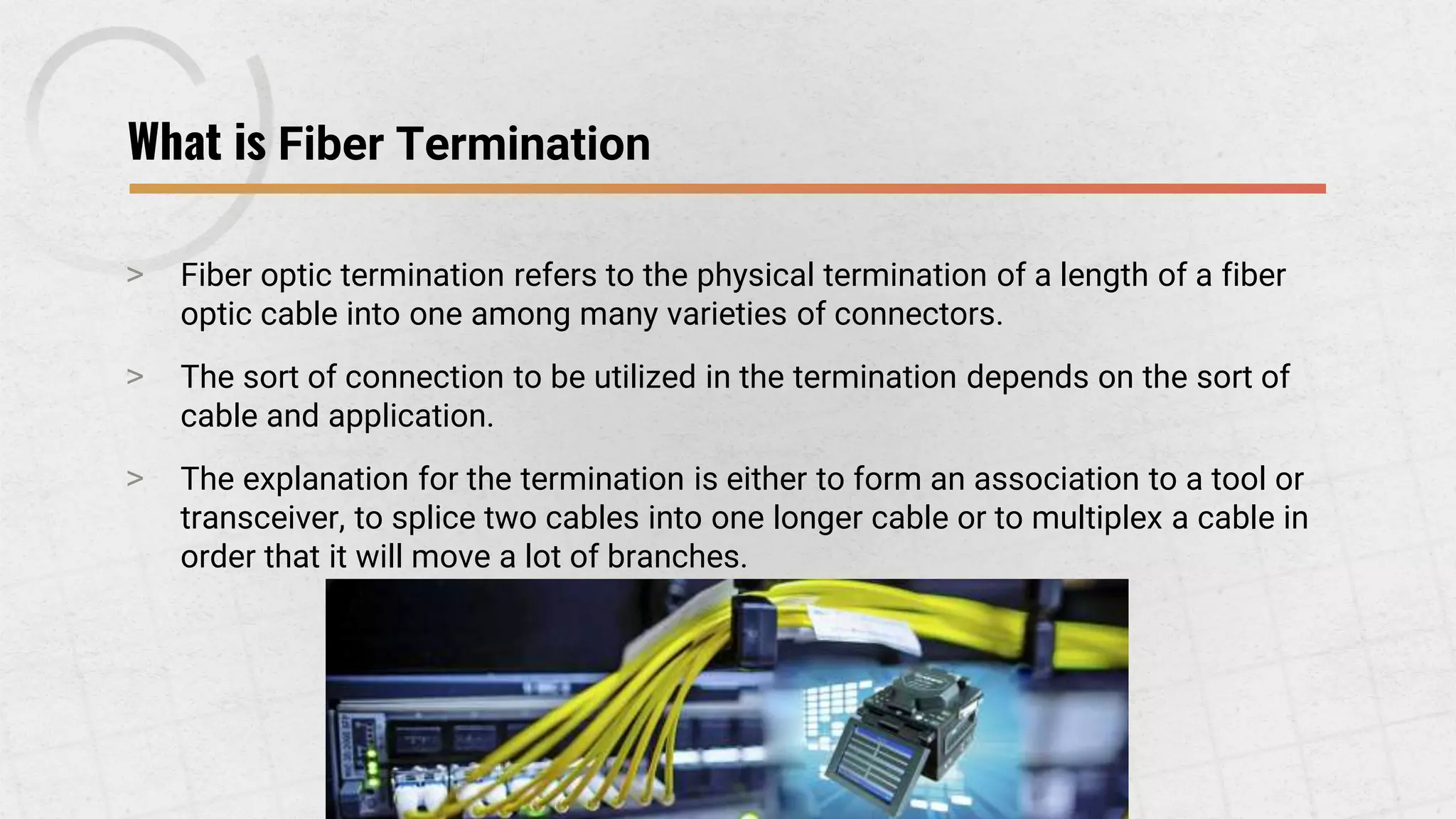 Fiber Termination Box | Unisol | PPTX
