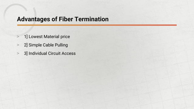Fiber Termination Box | Unisol | PPTX | Telecommunications Industry ...