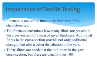 Fiber test | PPTX