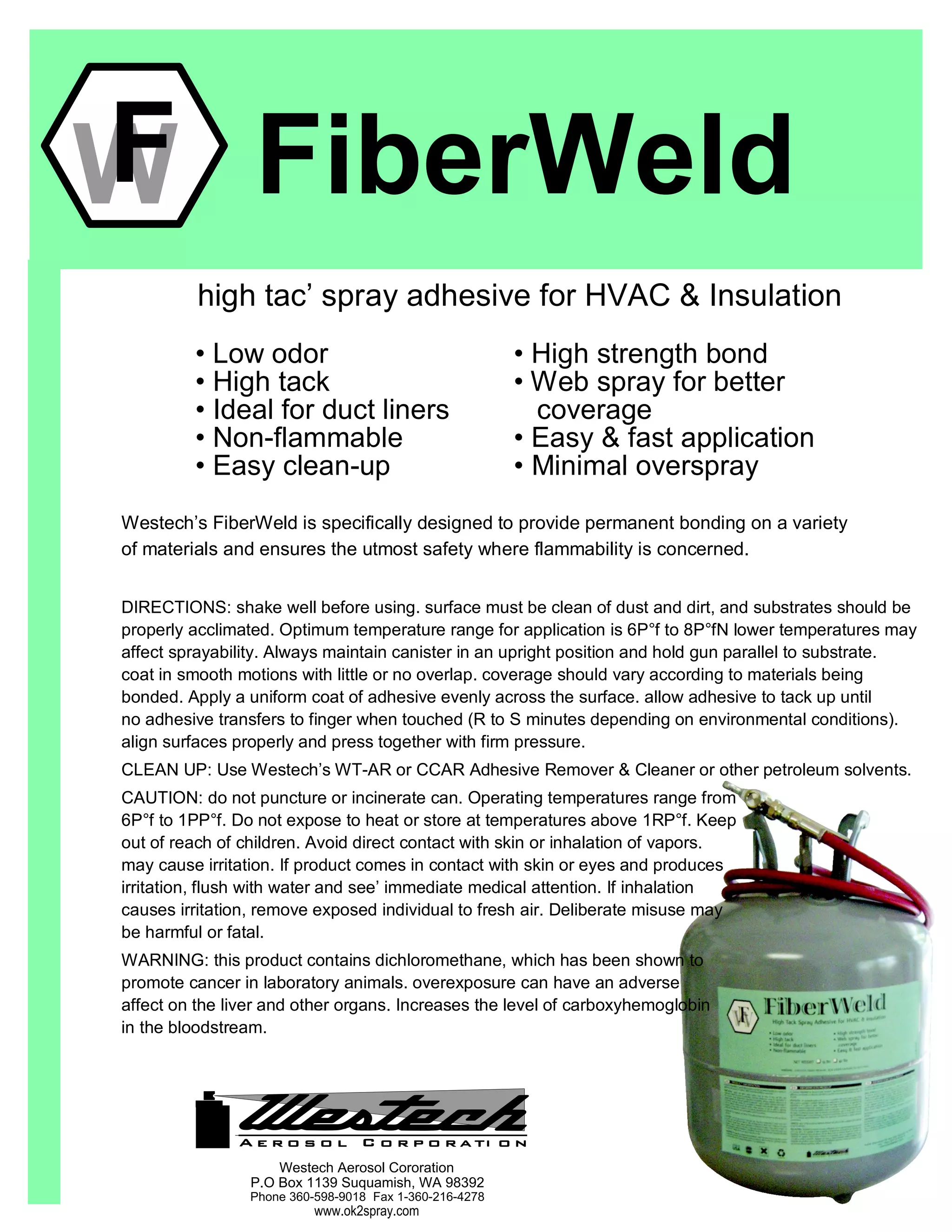 High tack spray adhesive | PDF