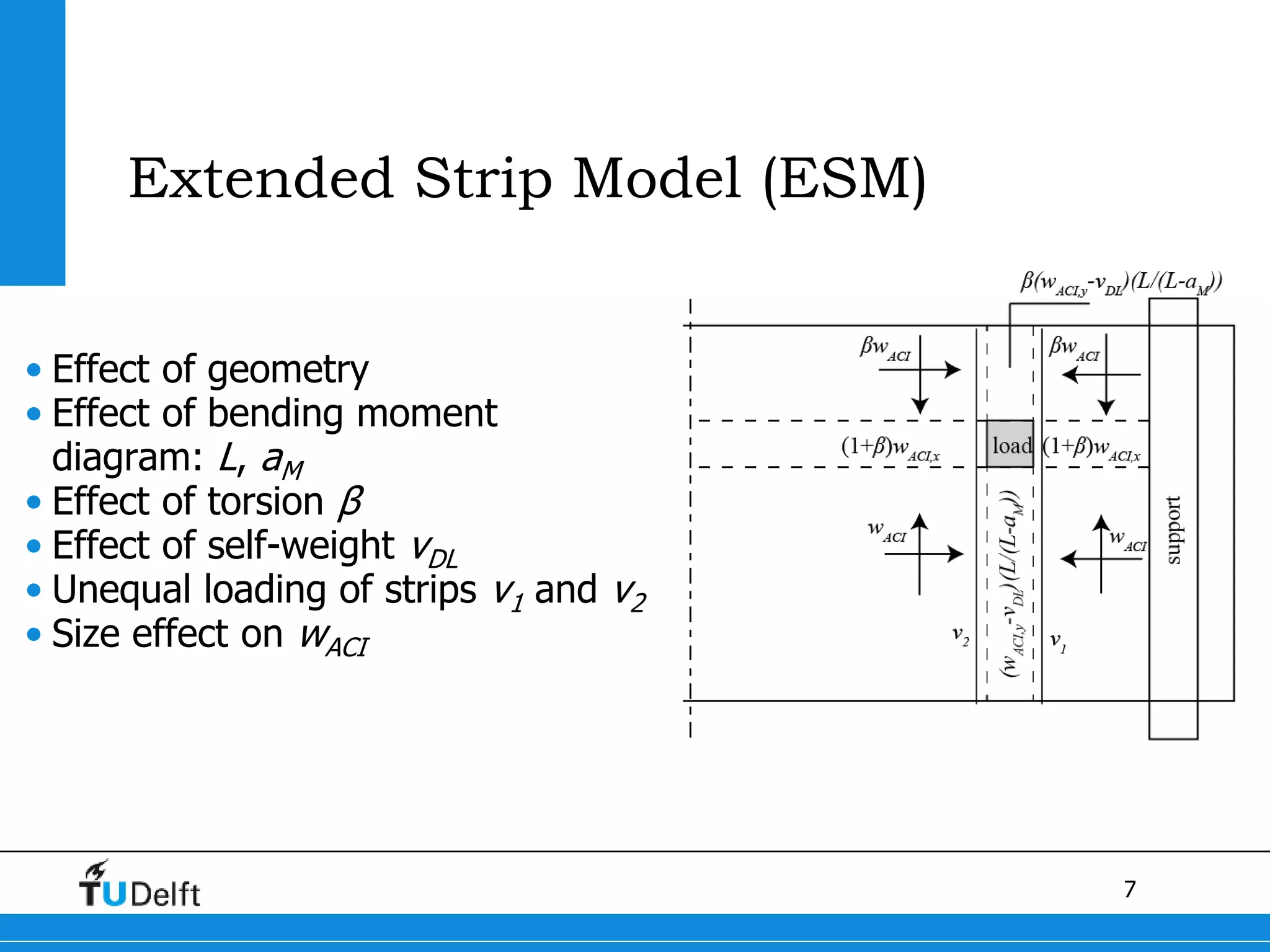 Extended Strip Model for slabs subjected to a combination of loads | PPTX