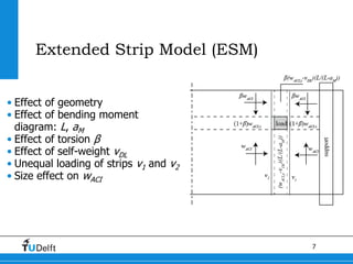 Extended Strip Model for slabs subjected to a combination of loads | PPTX