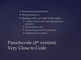 Interview Question- Fibonacci Series | PPT