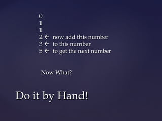 Interview Question- Fibonacci Series | PPT