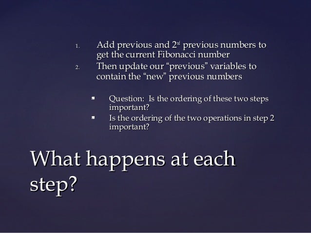 Interview Question- Fibonacci Series