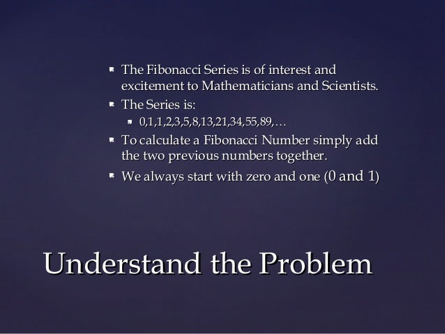 Interview Question Fibonacci Series
