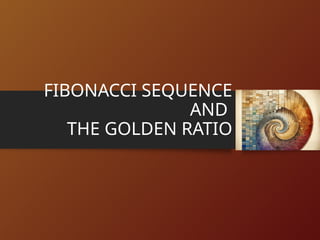 FIBONACCI-MATMOD_Week 1- Lesson 1 Numbers and Patterns | PPT