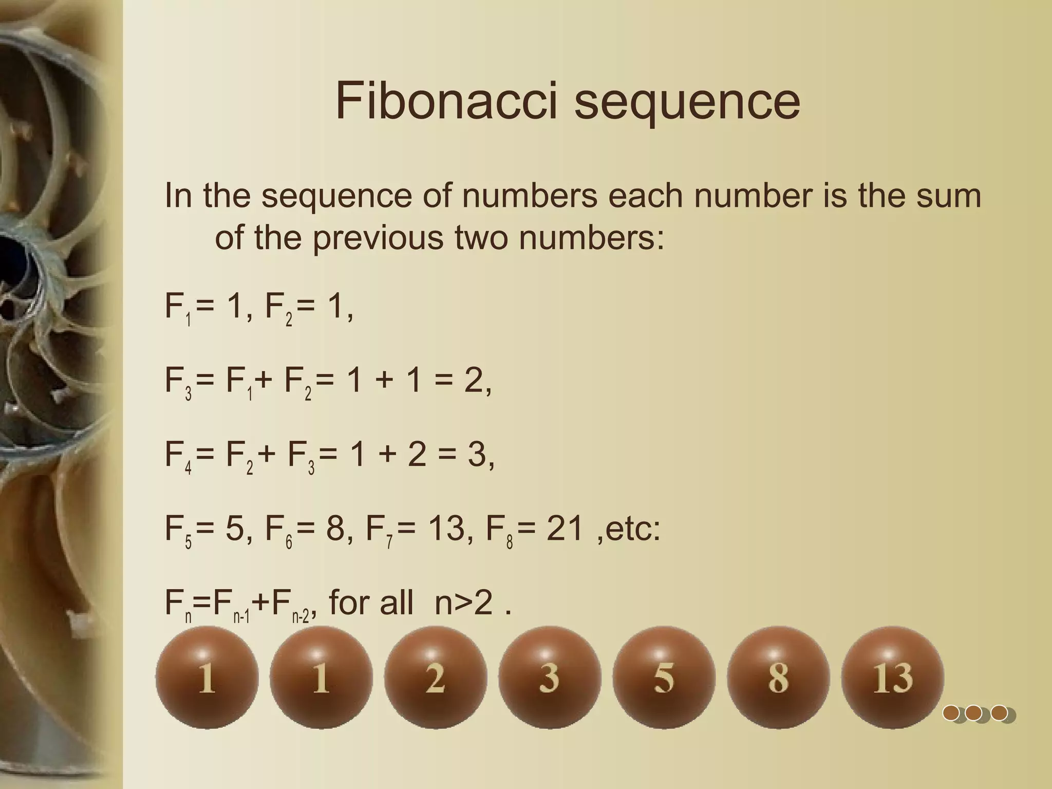 Fibonacci en | PPT