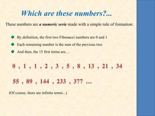 Fibonacci gold number | PPT