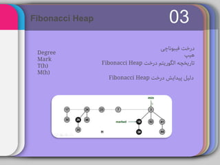 fibonacci heap lecture semaster 3 master degree | PPT