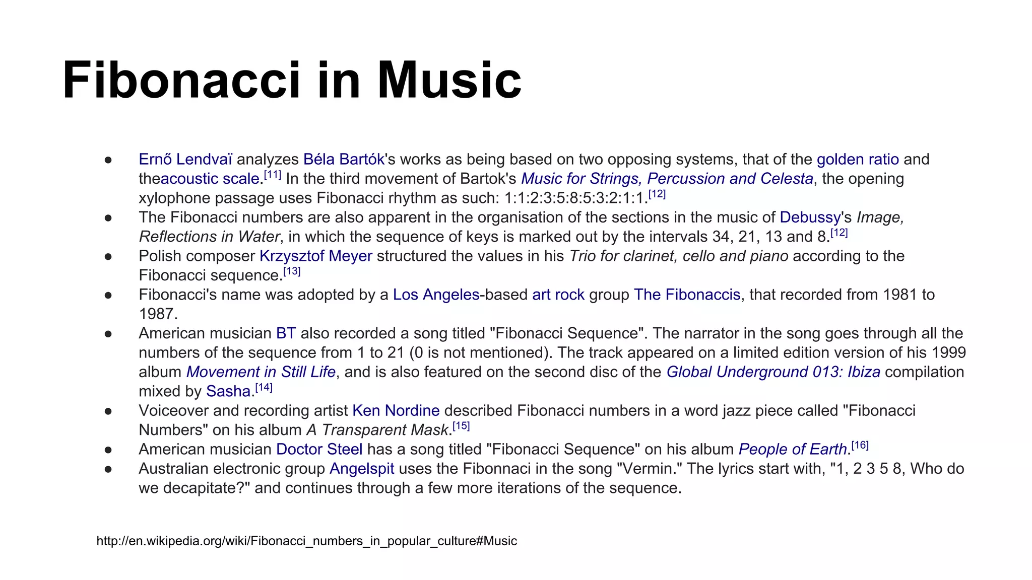 Fibonacci Numbers (abridged) | PDF