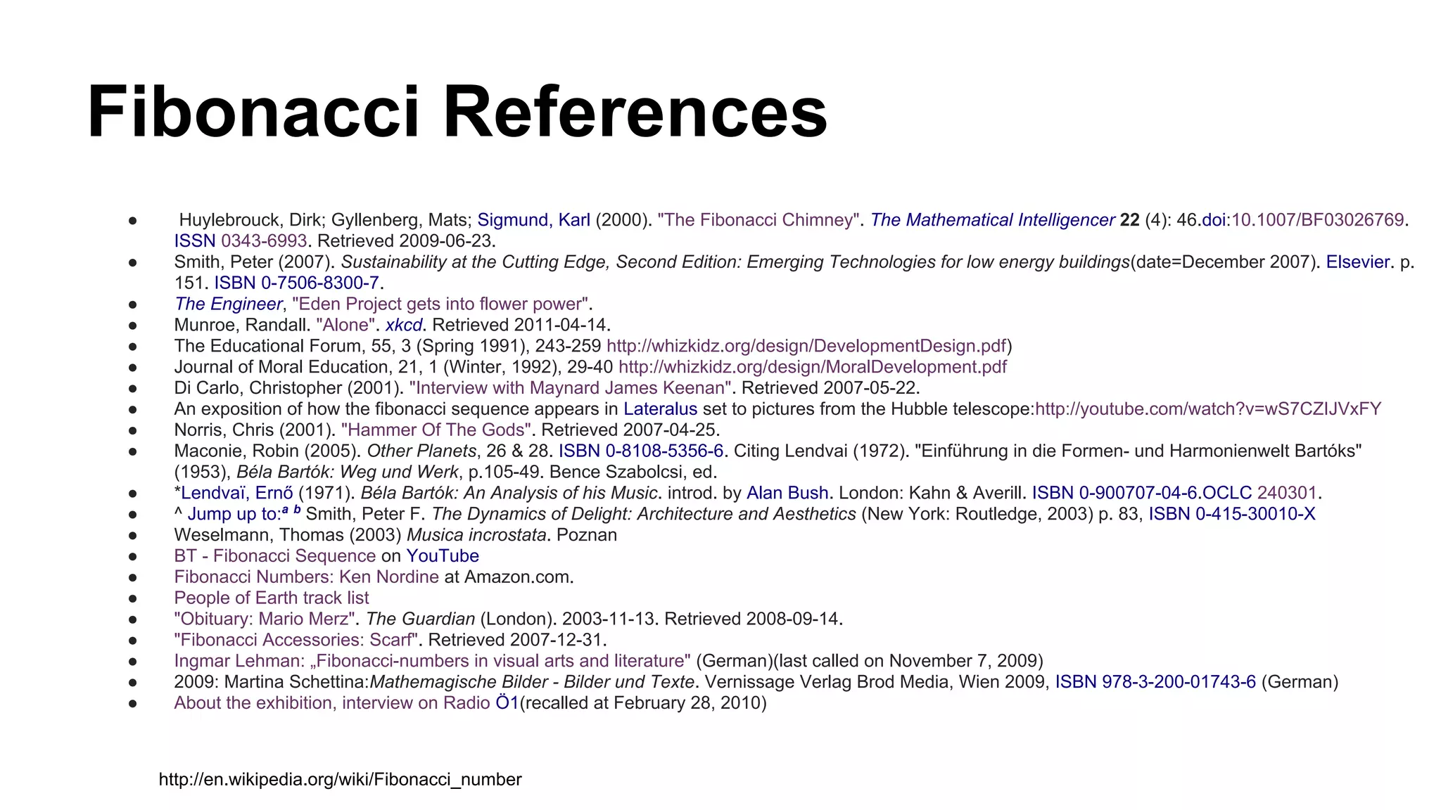 Fibonacci Numbers (abridged) | PDF