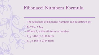 Fibonacci Numbers.pptx