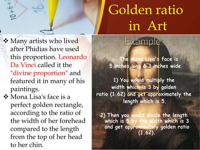 Fibonacci numbers and golden ratio | PPTX | Eye and Vision Conditions ...