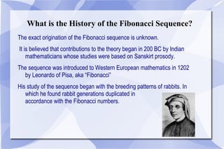 Fibonacci sequence | ODP