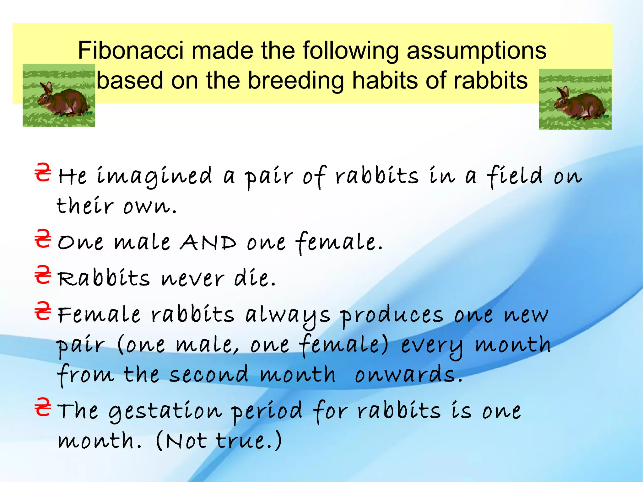 Fibonacci sequence | PPT