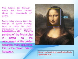 Fibonacci Sequence In Mona Lisa