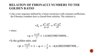 Fi̇bonacci̇ sequence | PDF | Chemistry | Science