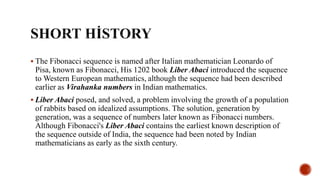 Fi̇bonacci̇ sequence | PDF | Chemistry | Science