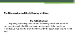 Fibonacci sequence | PPTX