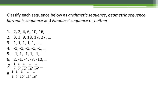 Fibonacci sequence | PPTX