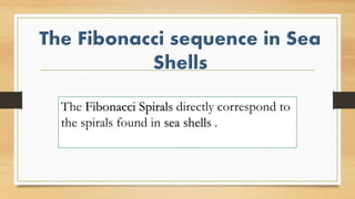 Fibonacci sequence | PPTX