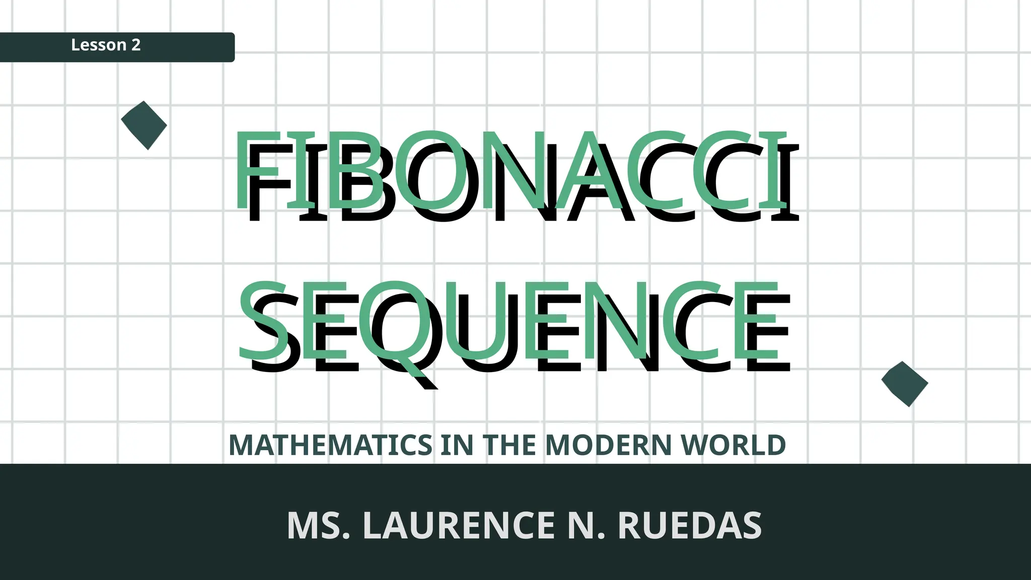fibonacci sequence - mathematics in the modern world | PPTX