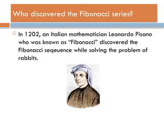 Fibonacci sequence and Golden rectangle.pptx
