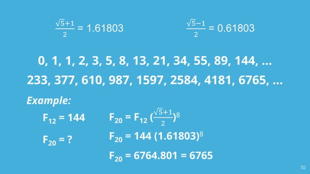 Fibonacci Sequence and The Golden Ratio.pptx