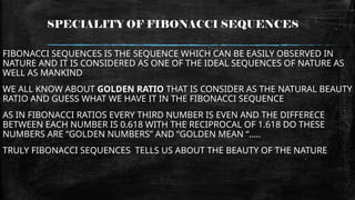 FIBONACCI SEQUENCE MATHS Exb-1.pptxiiiii | PPT