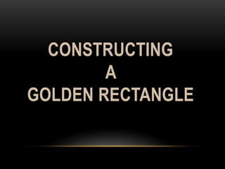 Fibonacci series and Golden ratio | PPTX