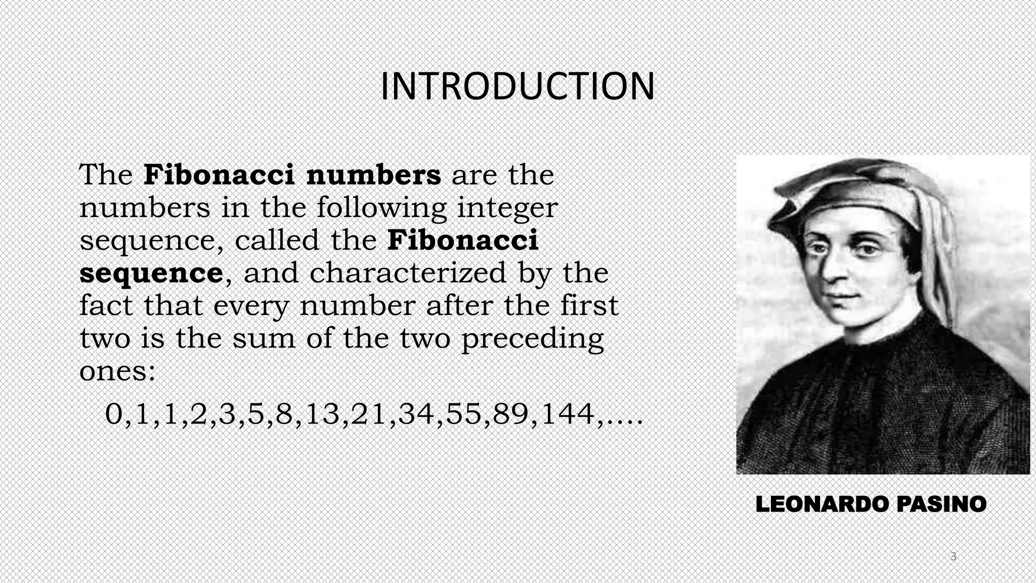 Fibonacci series | PPTX