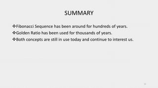 Fibonacci series | PPTX