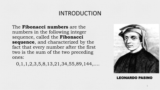 Fibonacci Series Ppt