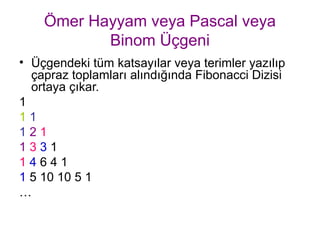 Fibonacci ve Tavşan Problemi | PPT