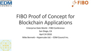 Fibo proof of concept for blockchain applications | PPT