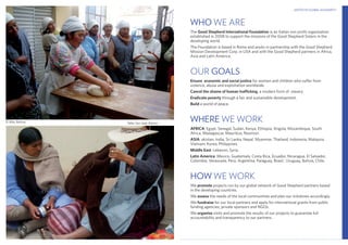 Good Shepherd International Foundation ONLUS: Who we are, who we serve ...