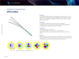 Microduct and microcable Solutions catalog | PDF