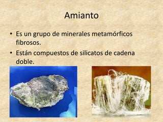 Fibra mineral natural | PPTX