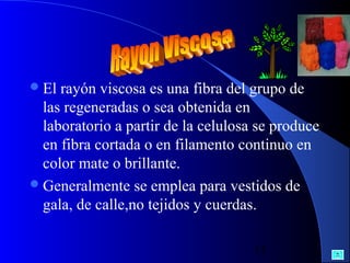 Fibras textiles 2 | PPT