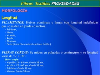 Fibras Textiles e Hilatura | PDF
