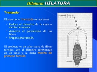 Fibras Textiles e Hilatura | PPT