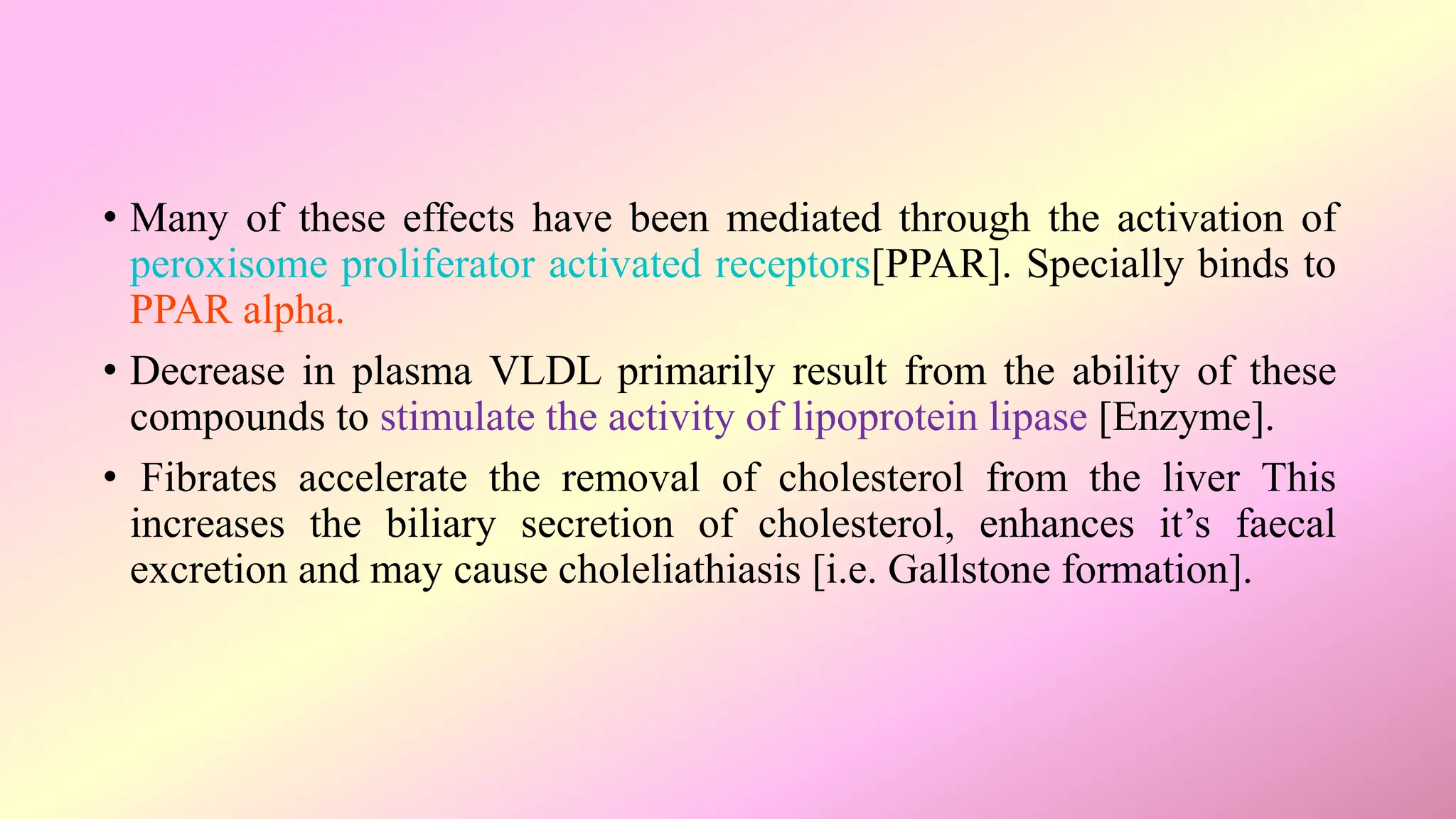 Fibrates_(Antihyperlipidemic) statin drugs | PPTX