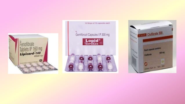 Fibrates_(Antihyperlipidemic) statin drugs | PPTX