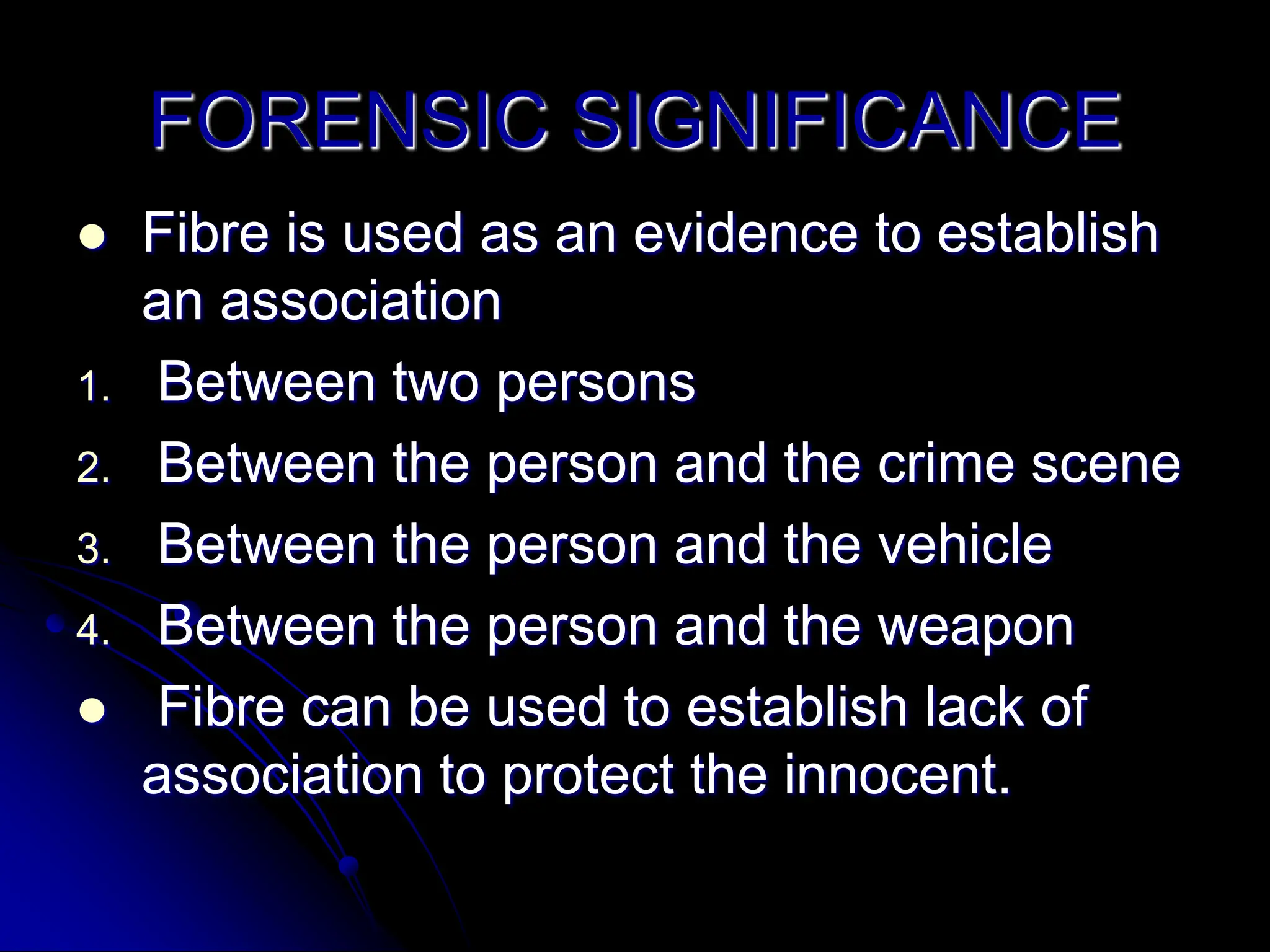 FIBRE- As Forensic Evidence Vikas Dhanda.ppt