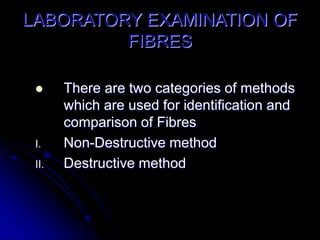 FIBRE- As Forensic Evidence Vikas Dhanda.ppt