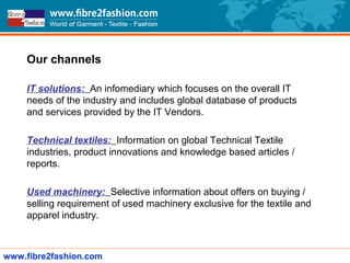 Fibre2fashion business-overview | PPT