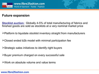 Fibre2fashion business-overview | PPT