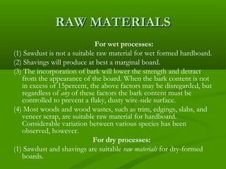 Fibreboards | PPT